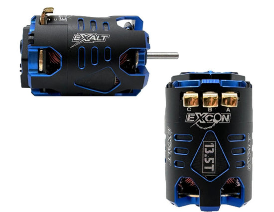 Team Exalt Exalt eX-Con 13.5 Turn Outlaw Brushless Motor EXAX0135 ...
