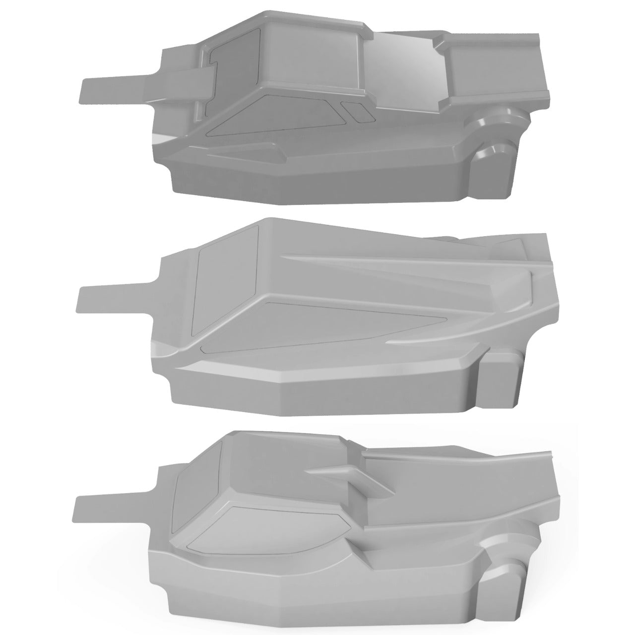 Raw Speed Combo 3-Pack Bodies for Losi MICRO-B Buggy 783515 – Rotor Ron